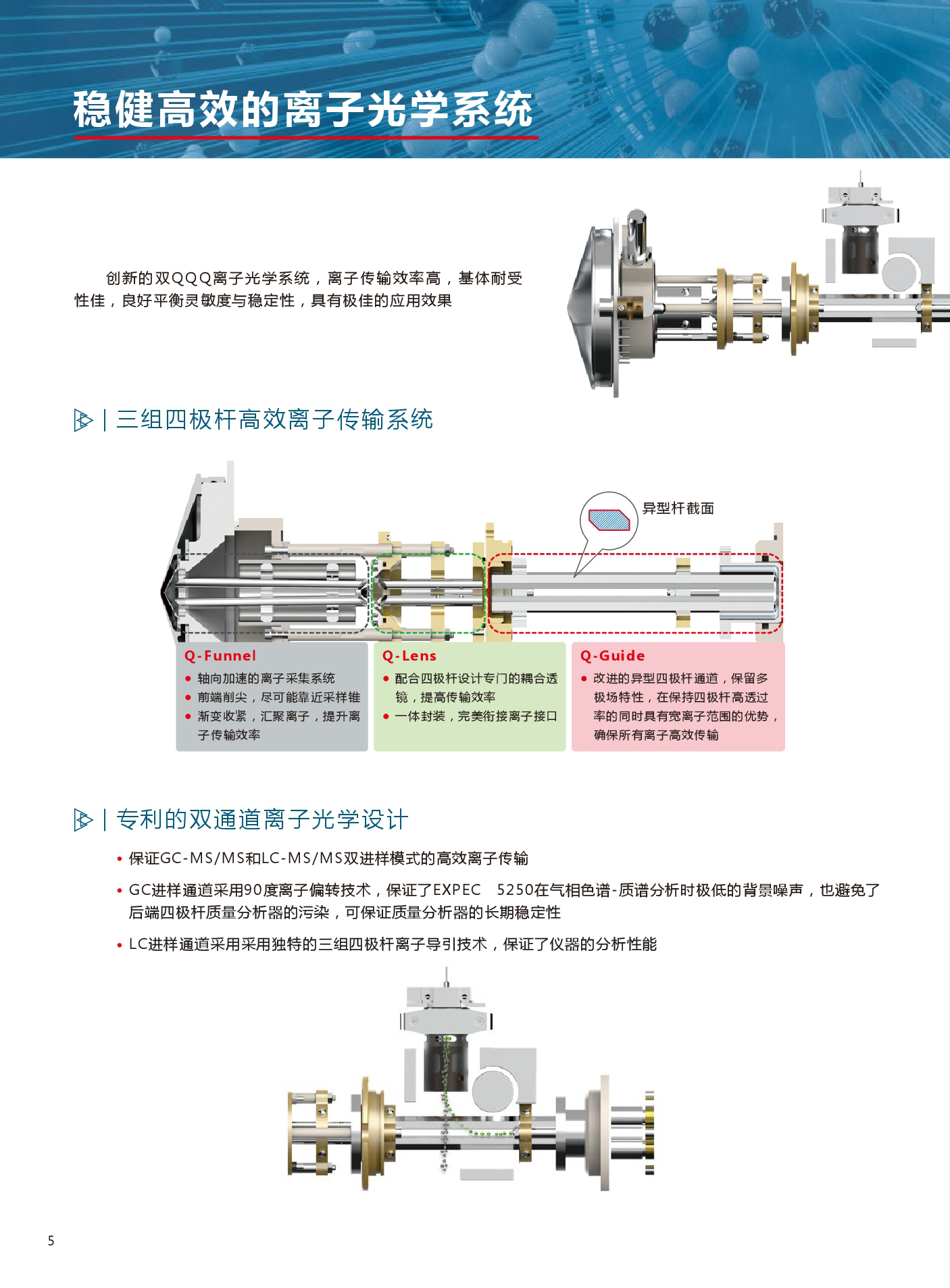 谱育科技19-EXPEC 5250 气相液相色谱-三重四极杆质谱联用仪 - 四川富尔曼科技有限公司