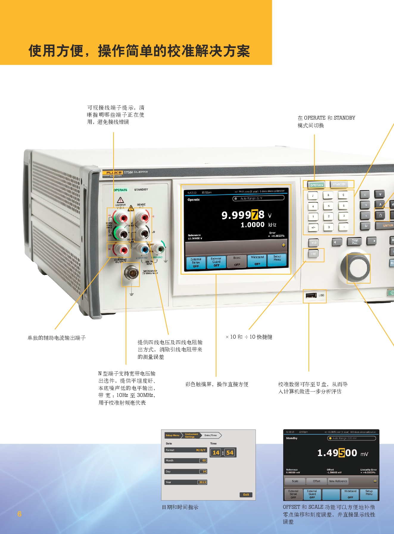 福禄克Fluke 5730A高精度多功能校准器 - 四川富尔曼科技有限公司